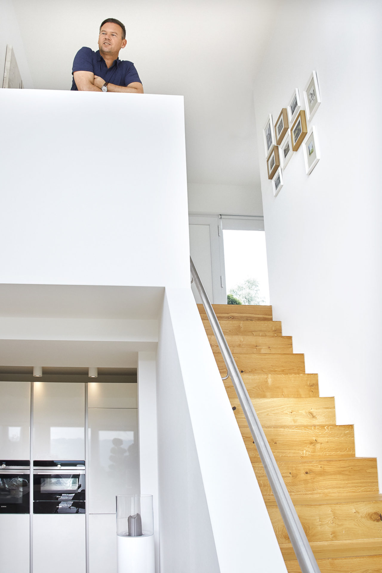 Genuss pur! Die offene Galerie im Haus wird zum Blickfang!