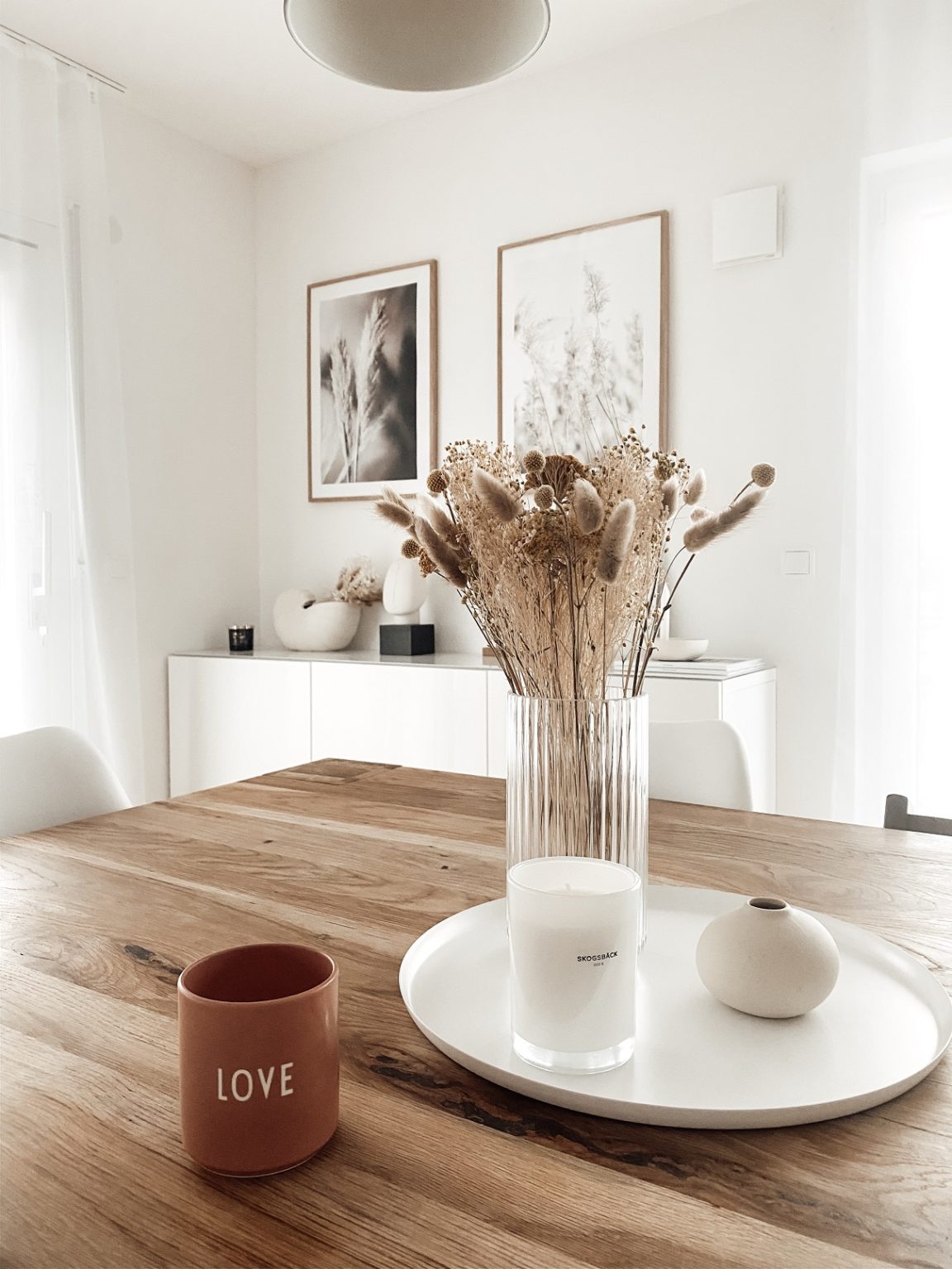 Esstischdeko: Ein Esstisch - 5 Dekovarianten - Raum für das wahre Glück