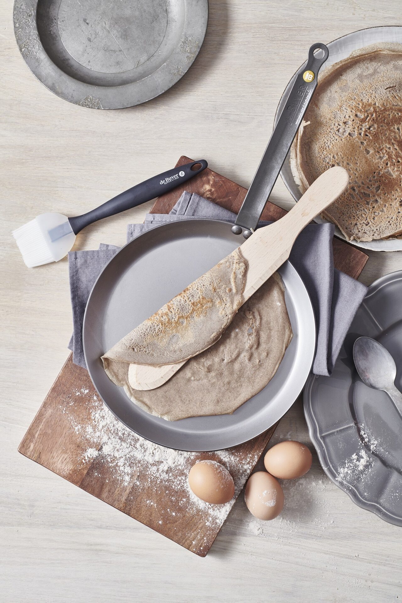 Die perfekte Crêpe-Pfanne von de Buyer - Raum für das wahre Glück